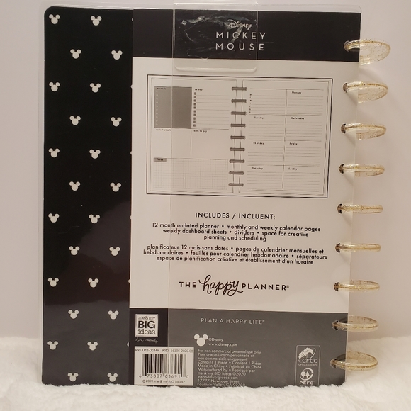 The Happy Planner | Office | Disney Mickey Mouse Undated Happy Planner ...